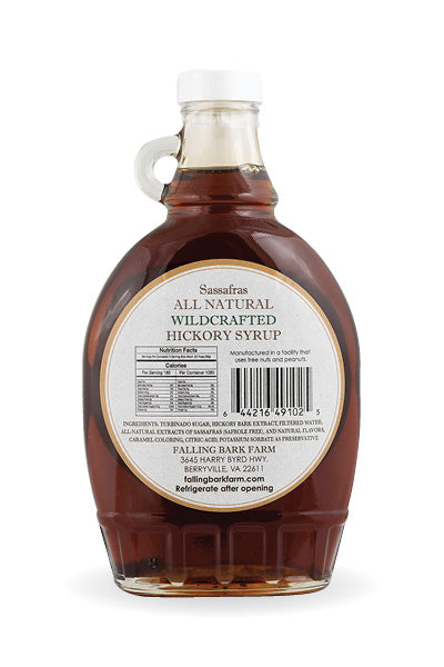 Sassafras-Infused Hickory Syrup – Shop.FallingBarkFarm